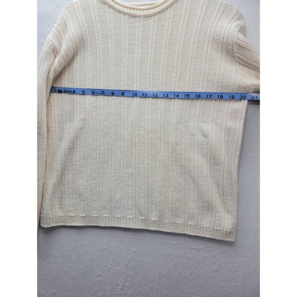 Van Heusen | Sweaters | For Her Van Heusen Womens Cream Color Cable ...